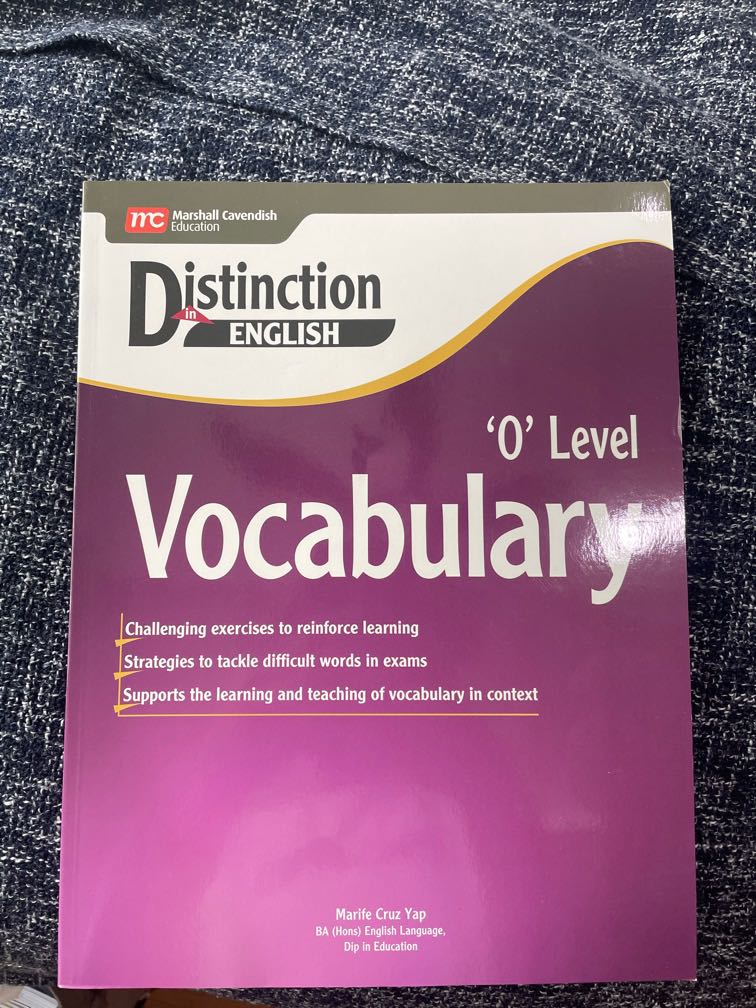 gce o level distinction in english vocabulary exercises, Hobbies & Toys ...