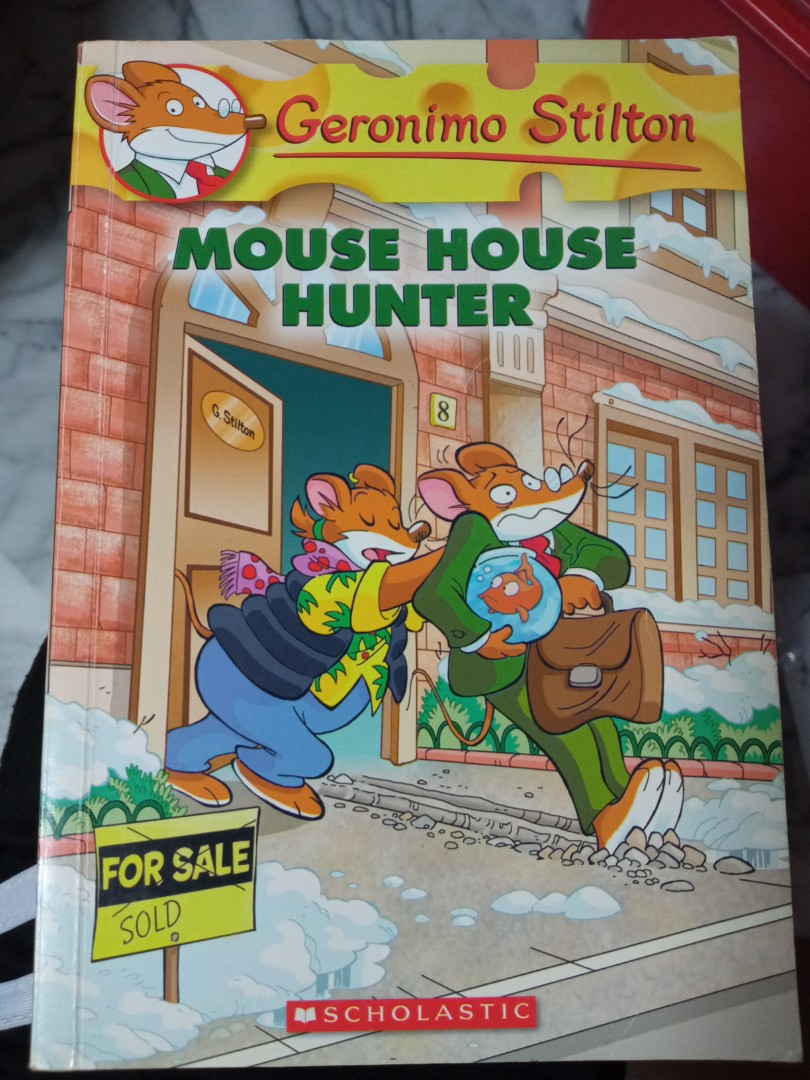 Geronimo Stilton "Mouse House Hunter", Hobbies & Toys, Books ...