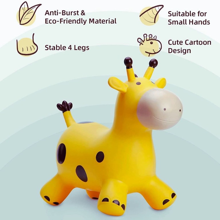 inflatable horse hopper