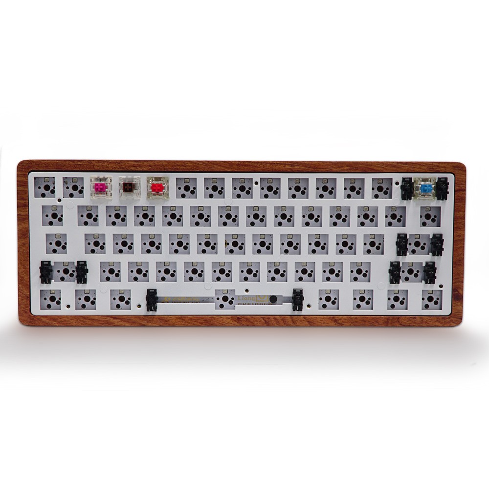 GK61 Wooden Custom Keyboard Kit, Computers & Tech, Parts & Accessories ...