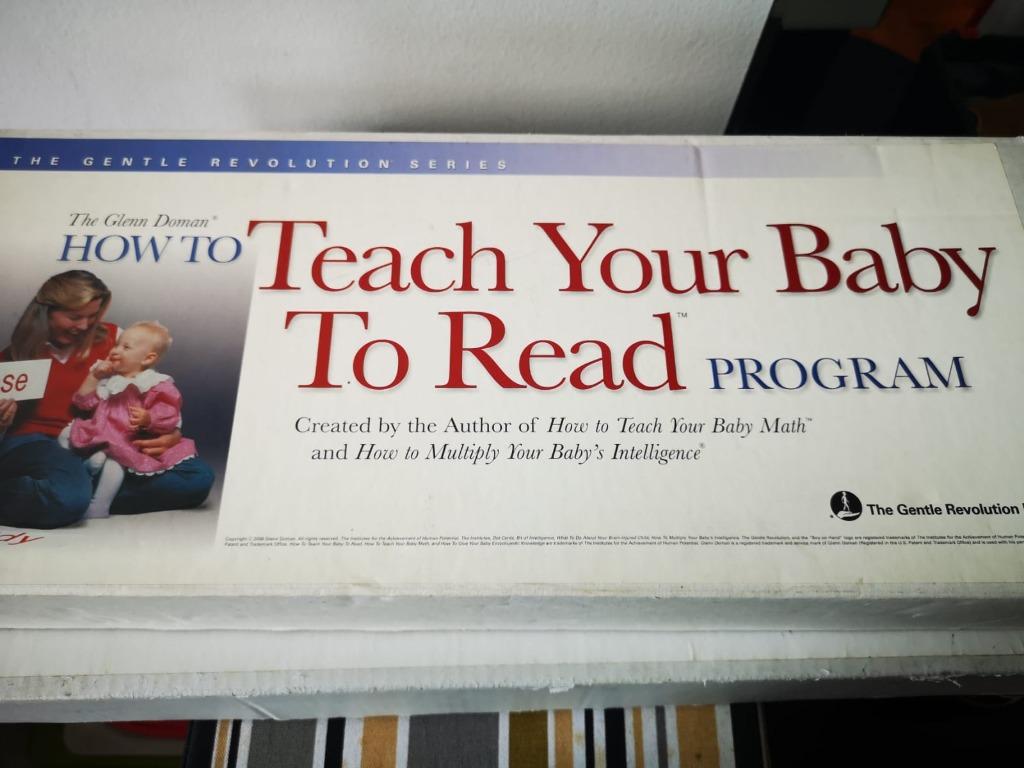 Glen Doman-How To Teach Your Baby To Read flash cards, Hobbies & Toys ...