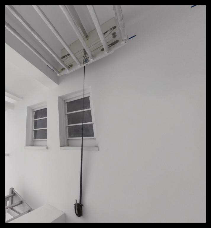 HDB BTO New Ceiling Mounted Laundry Rack, Furniture & Home Living, Home ...