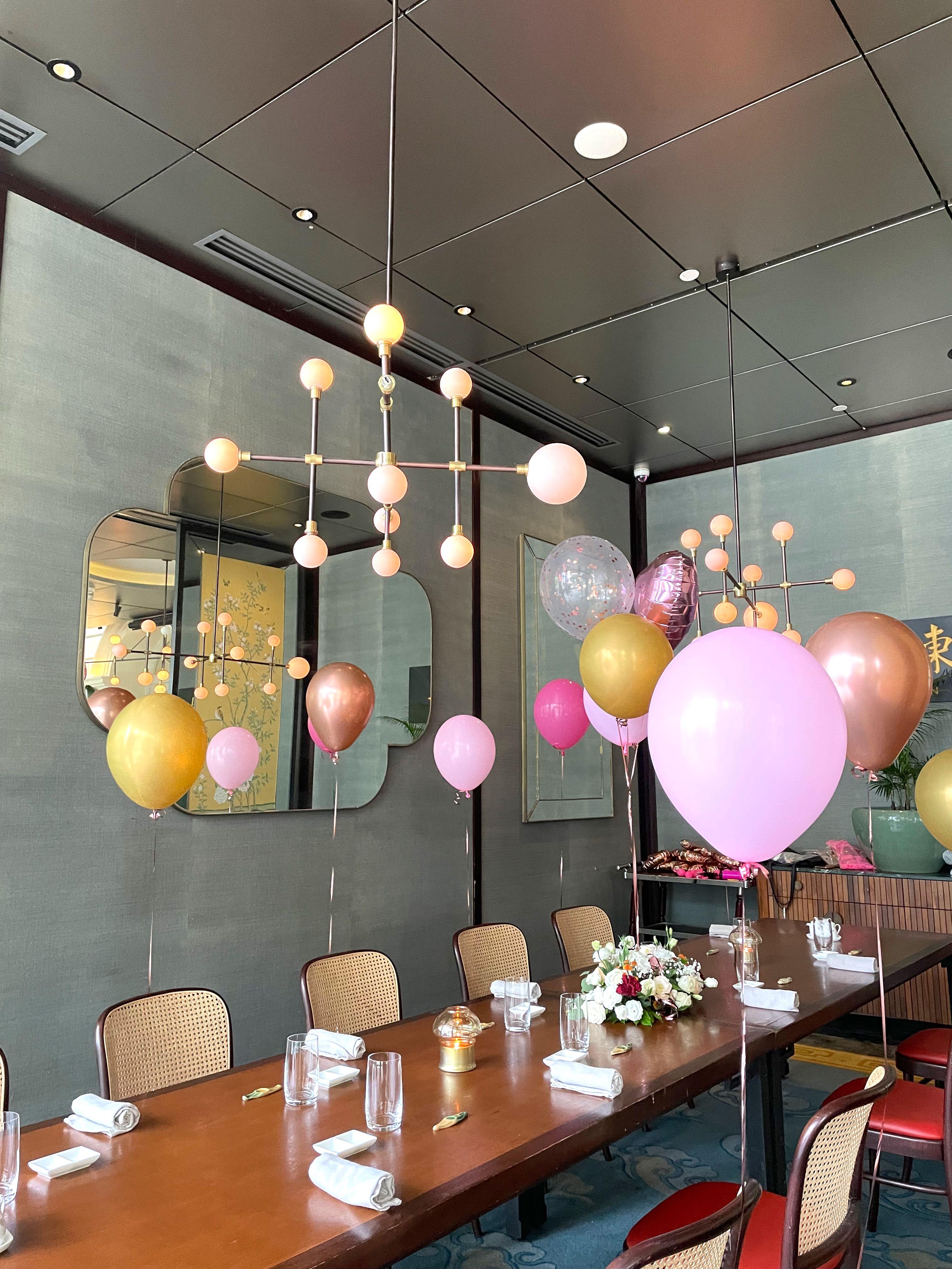 Helium Balloons, Balloon set up, proposal set up, Birthday balloons set ...