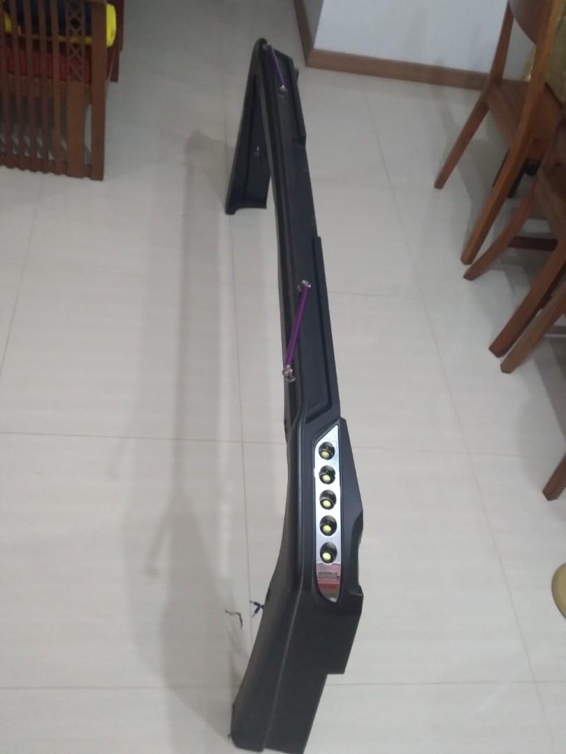 Hiace Bumper Lip with Led, Car Accessories, Accessories on Carousell