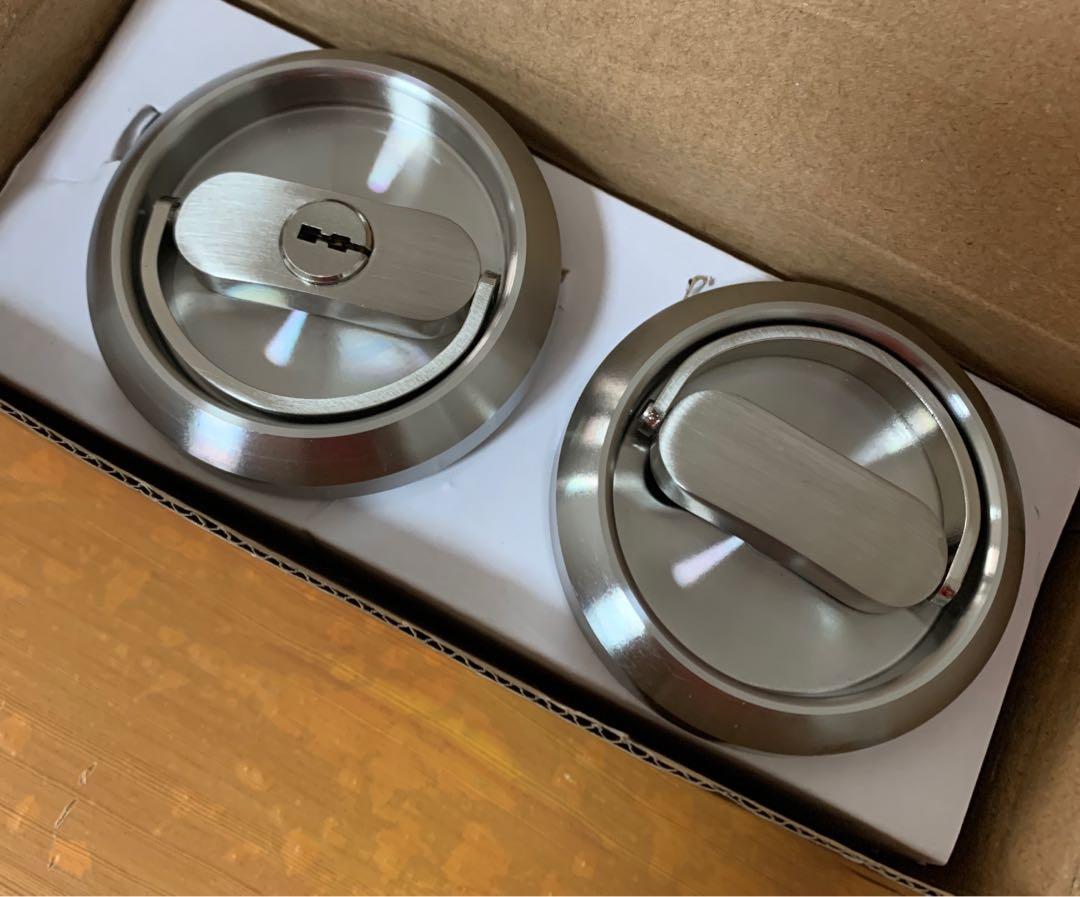 Hidden door lock / Storeroom lock, Furniture & Home Living, Security ...