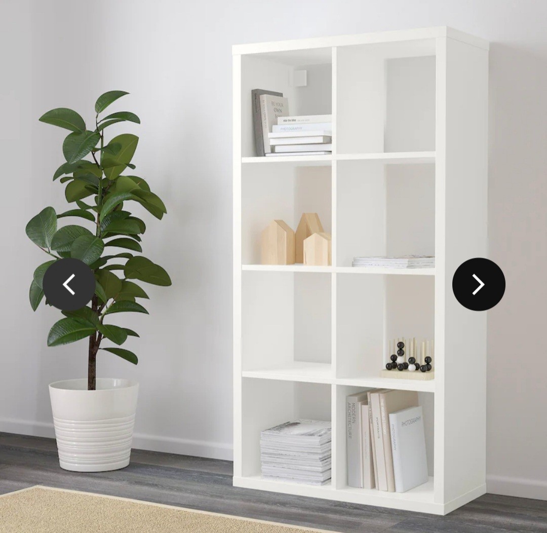 Ikea Flysta Shelf White, Furniture & Home Living, Furniture, Shelves ...