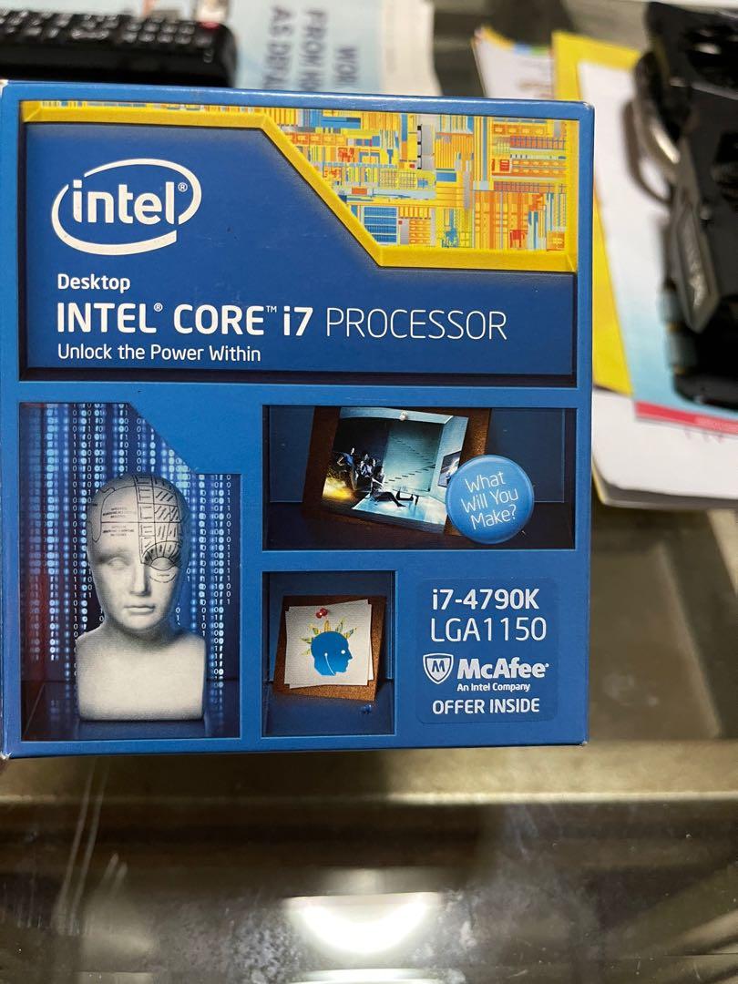 Intel 4790k processor, Computers & Tech, Parts & Accessories, Computer ...