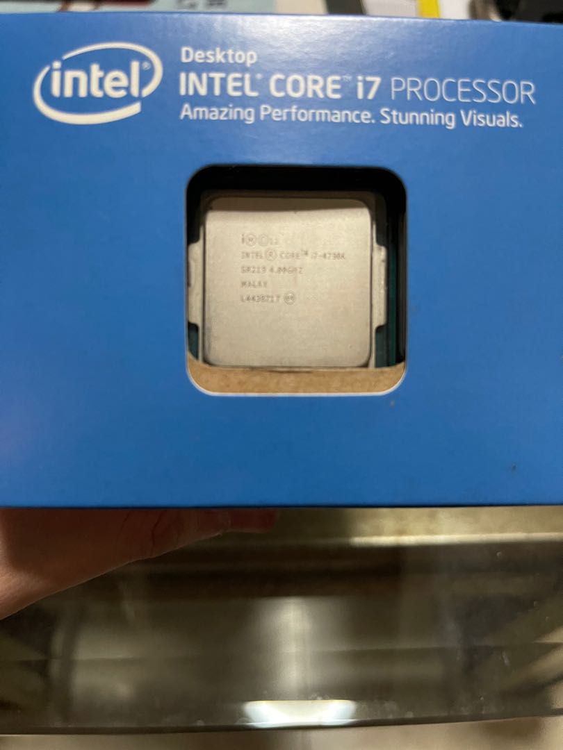 Intel 4790k processor, Computers & Tech, Parts & Accessories, Computer ...