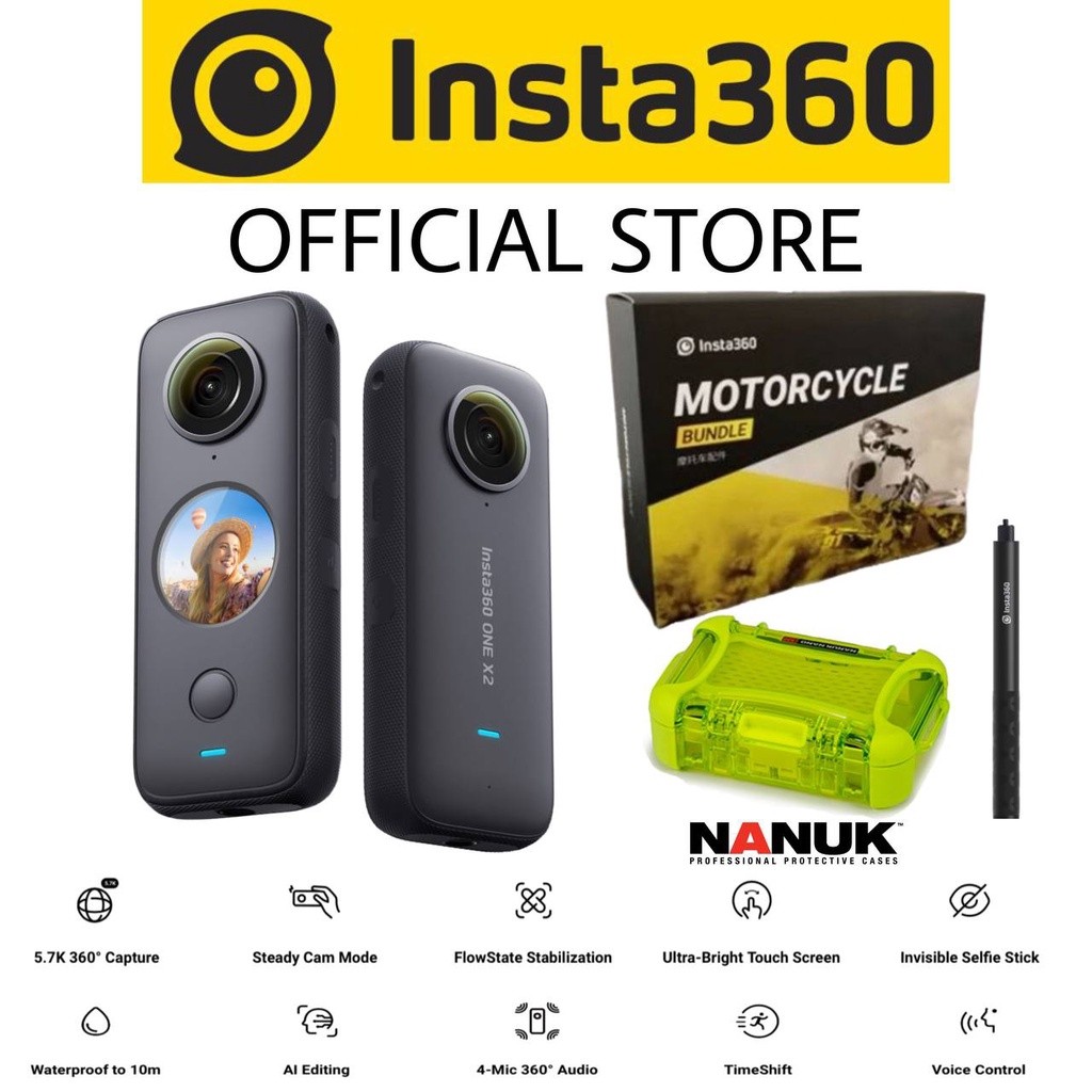 Intra 360 one x2, Photography, Cameras on Carousell