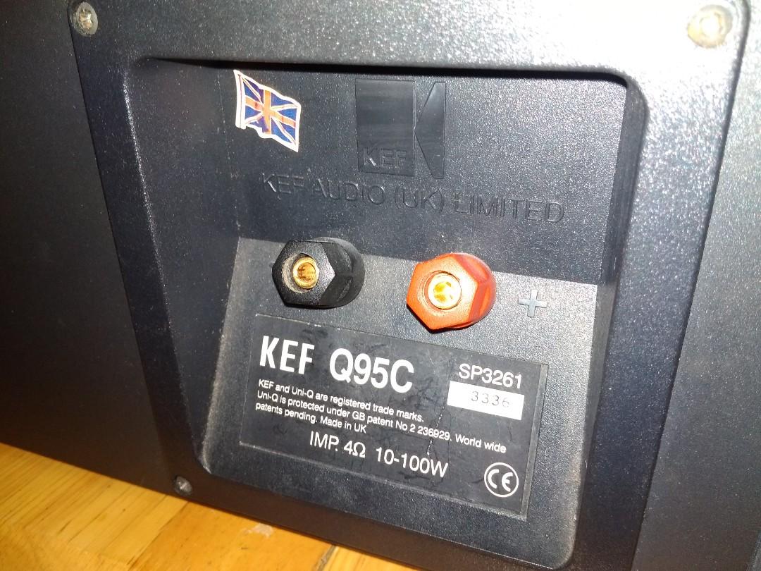 KEF Q95C center speaker, Audio, Soundbars, Speakers & Amplifiers on ...