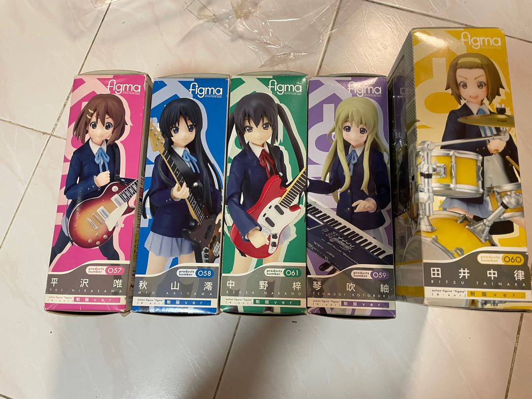 K-on figma 1:12, 興趣及遊戲, 玩具 & 遊戲類 - Carousell