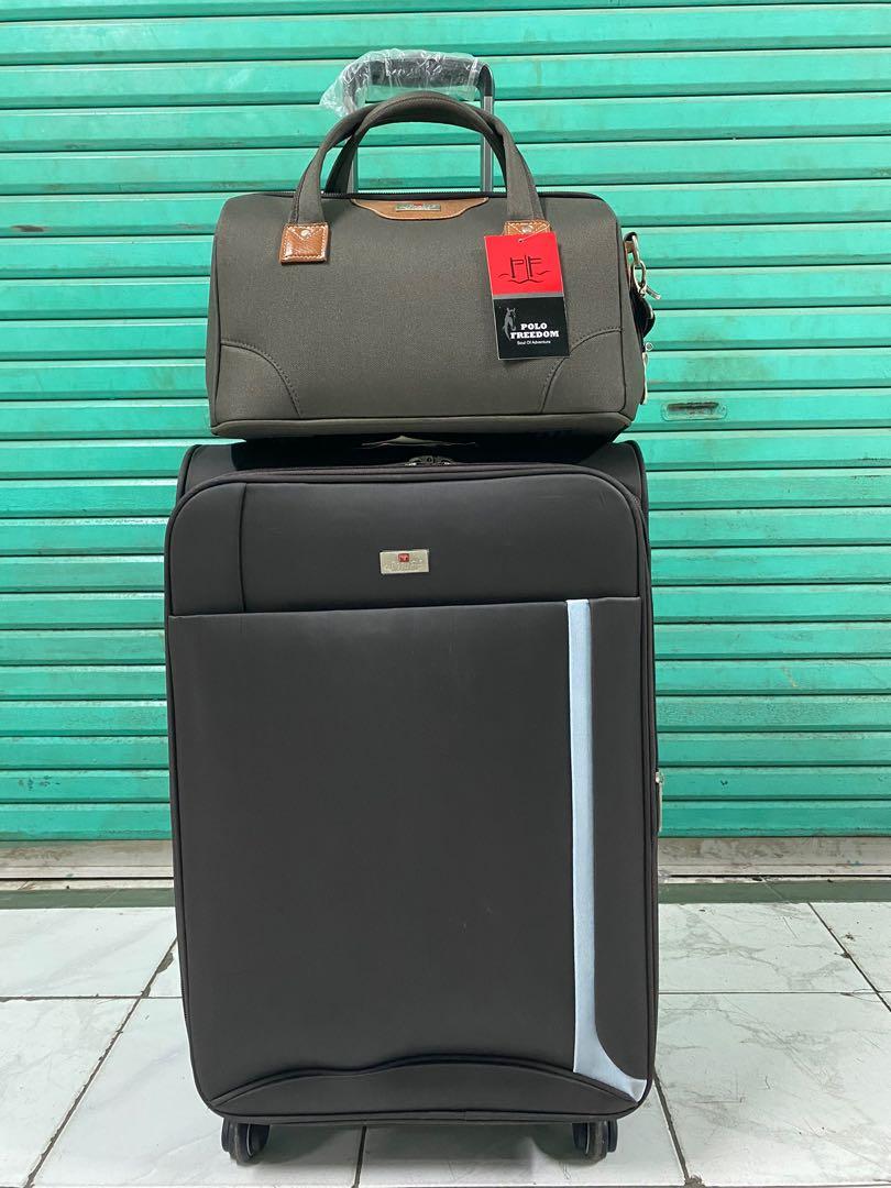 Koper kanvas Polo Freedom tas koper kain murah travel bag travelling ...