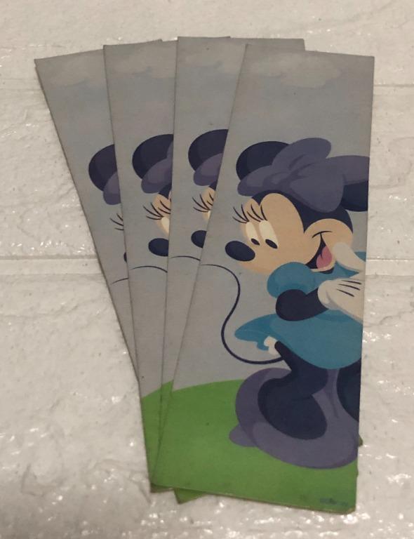 kym: Minnie Mouse BOOKMARKS, Hobbies & Toys, Stationary & Craft ...