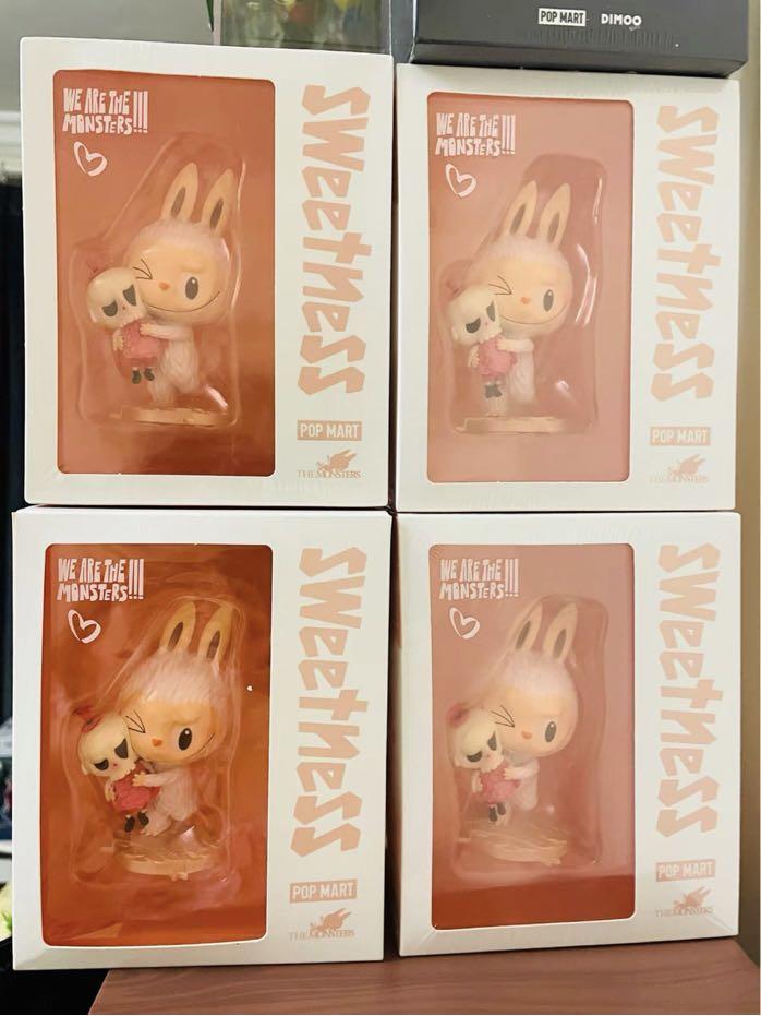 Labubu 七夕 甜蜜 popmart How2work x Kasing Lung 龍家昇 The Little Monsters ...