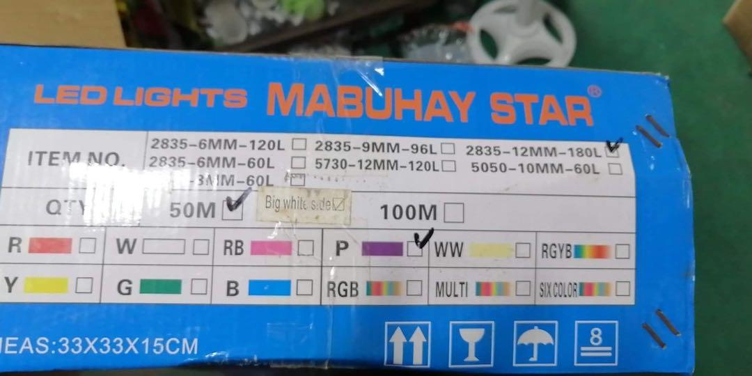 led strip light mabuhay , Furniture & Home Living, Lighting & Fans ...