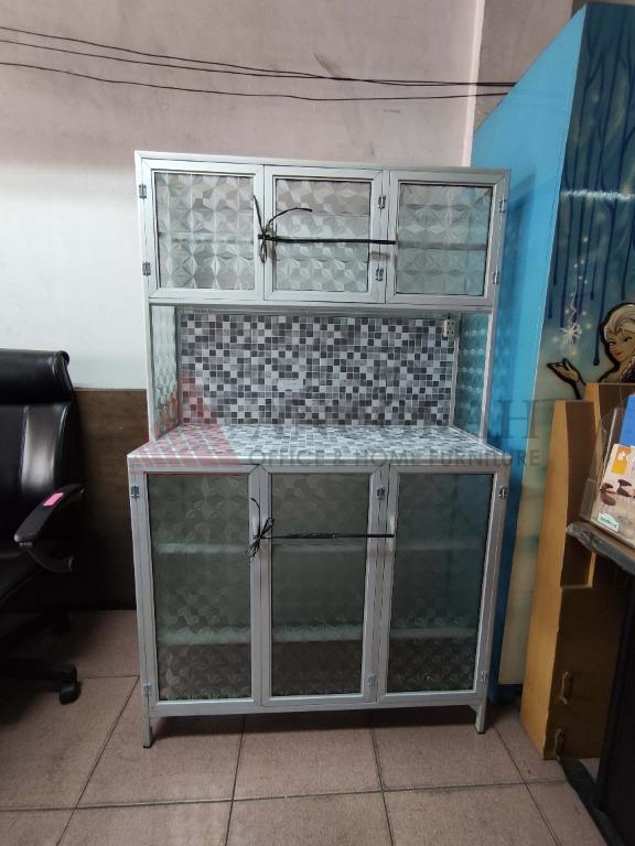 Lemari Rak Piring Dapur Full Aluminium 2 Pintu Model keramik, Perabotan ...
