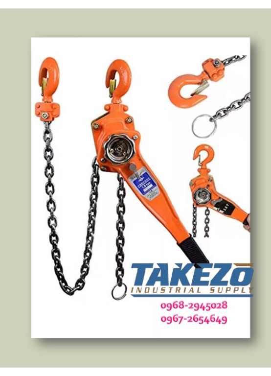 LEVER BLOCK 1 TON, Commercial & Industrial, Construction Tools ...