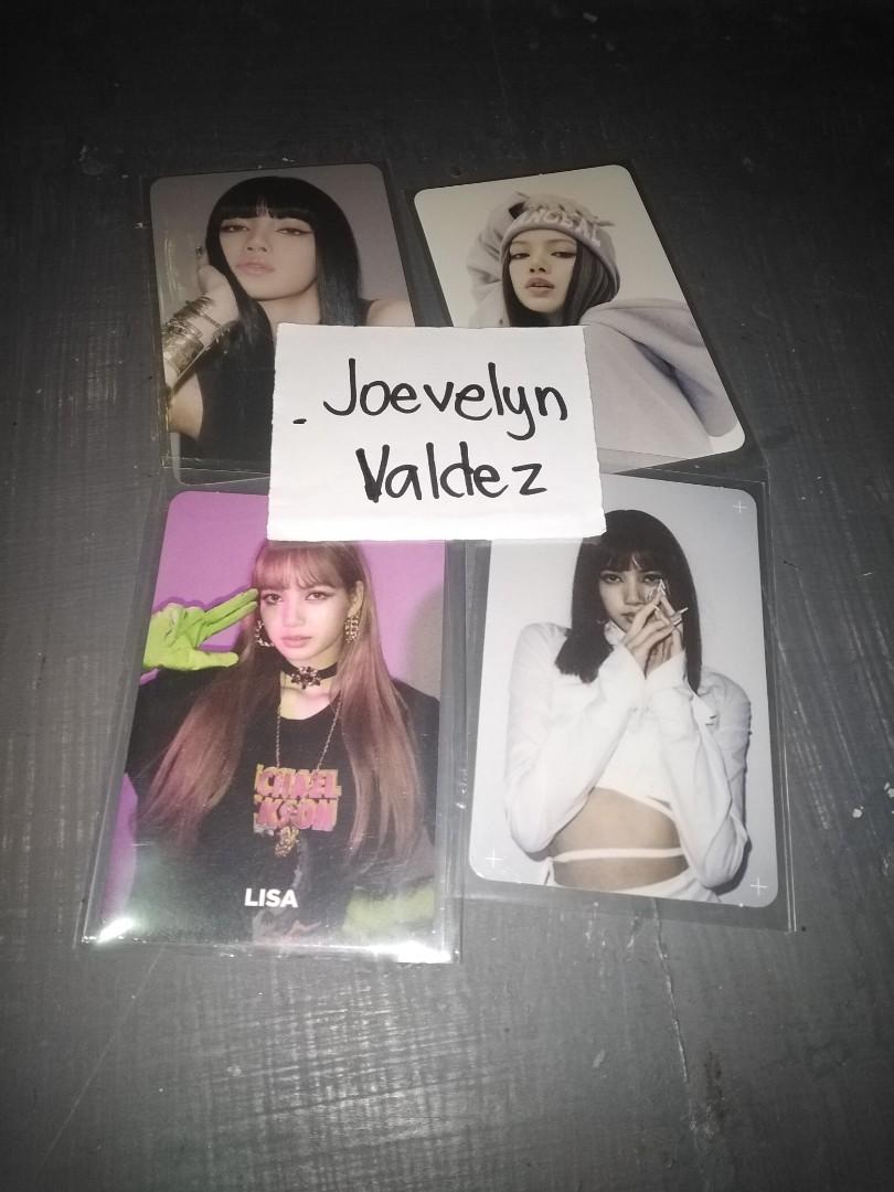 Lisa official photocards lalisa how you like that square up, Hobbies ...