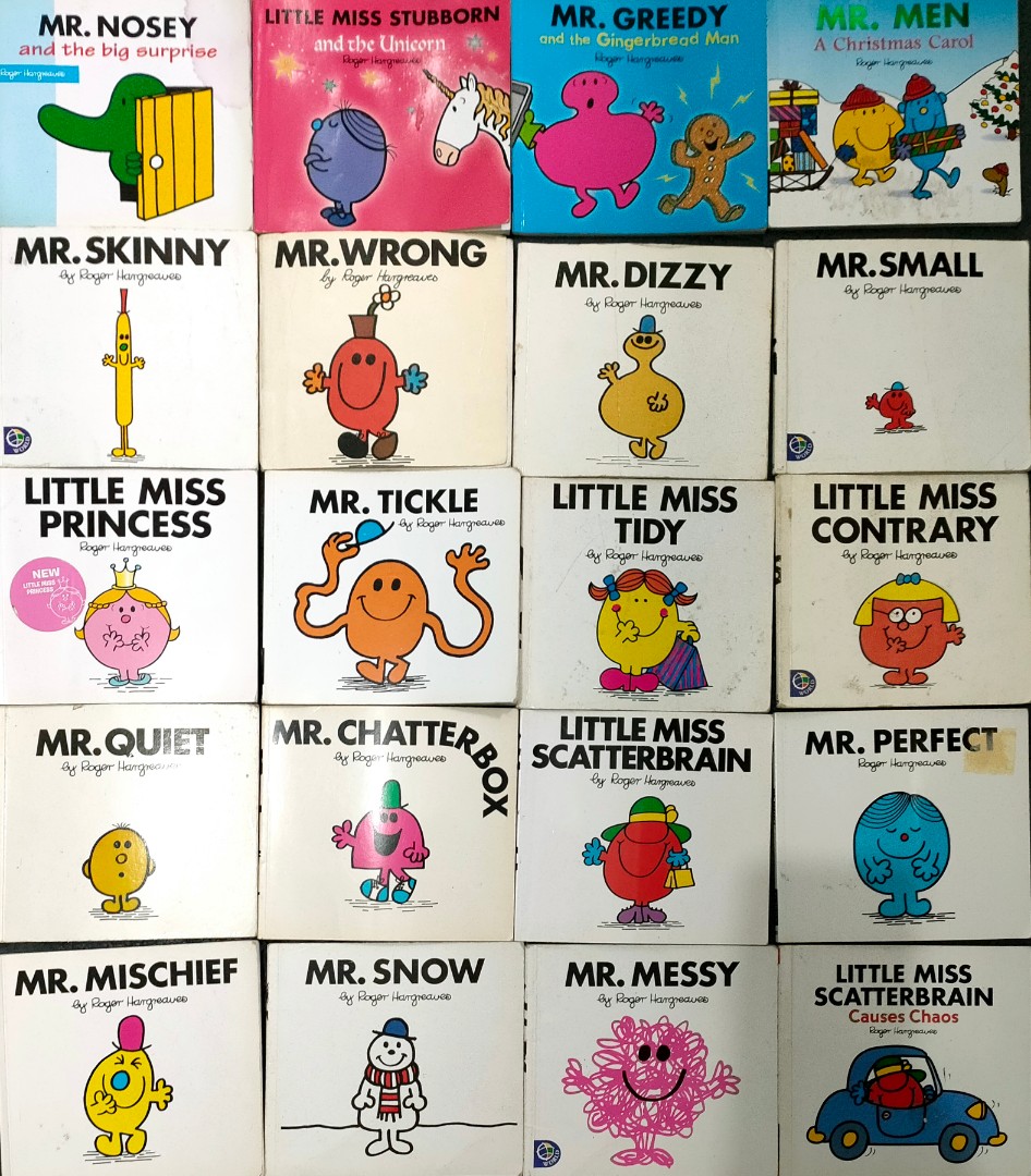 Little Miss & Mr. Books, Hobbies & Toys, Books & Magazines, Children's ...
