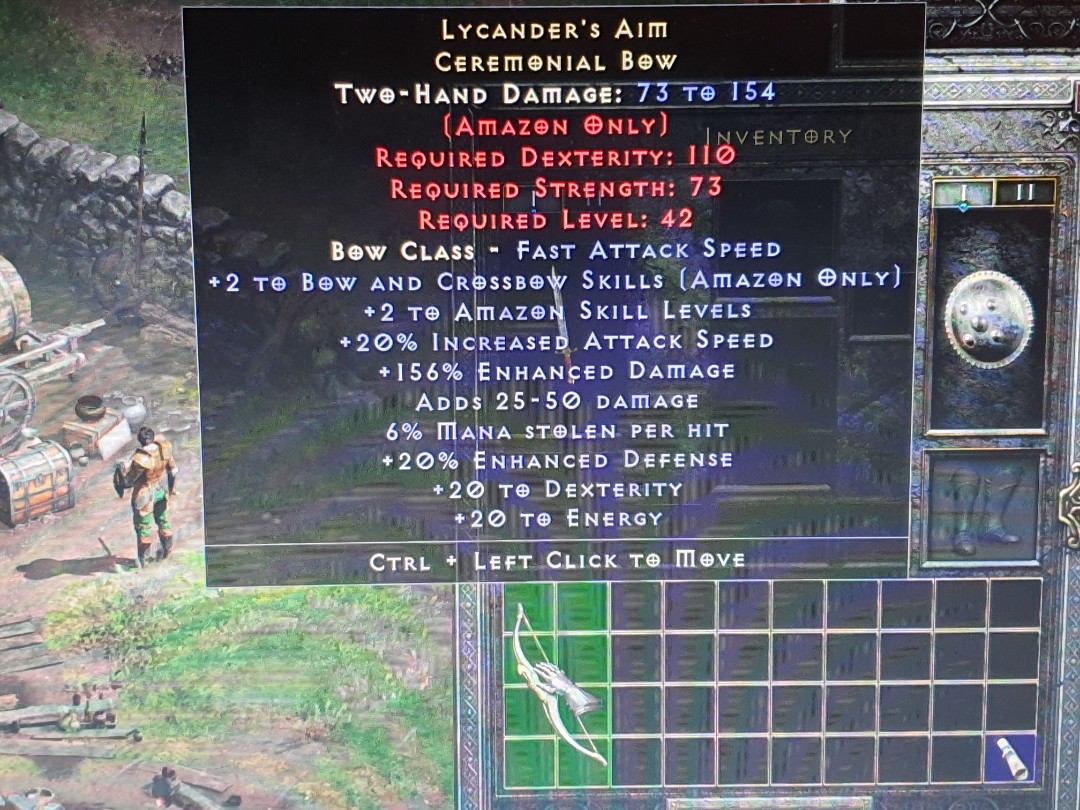 Lycander's Aim Ceremonial Bow, Video Gaming, Gaming Accessories ...