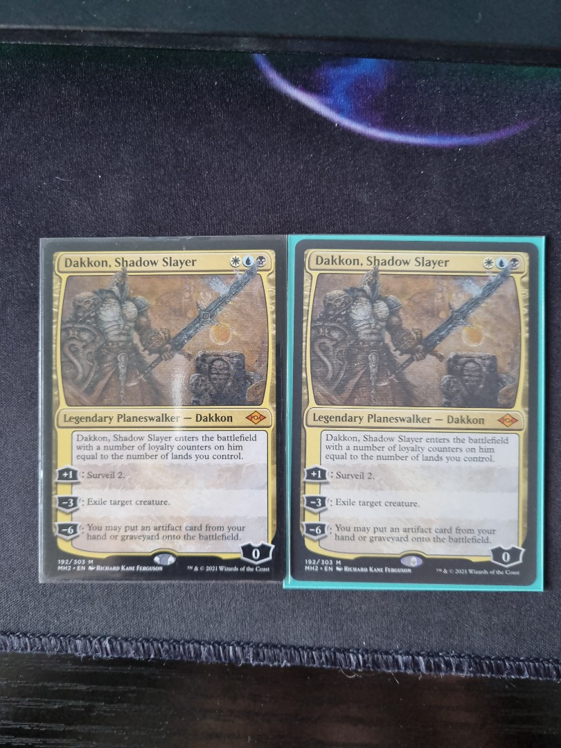 Magic the gathering: dakkon shadow slayer, Hobbies & Toys, Toys & Games ...