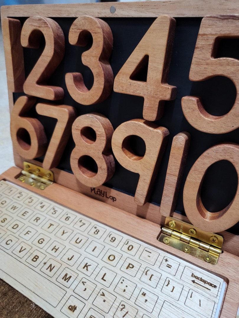 Magnetic Wooden numbers / math symbols, Hobbies & Toys, Stationery ...