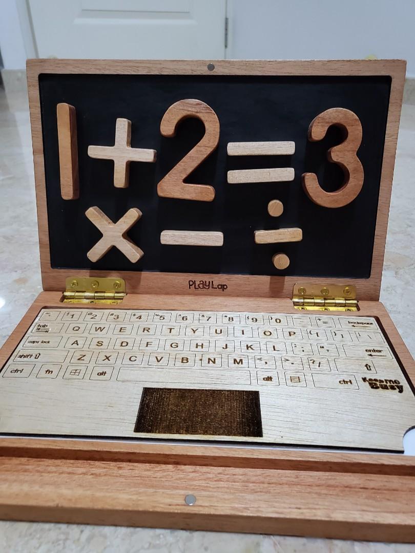 Magnetic Wooden numbers / math symbols, Hobbies & Toys, Stationery ...