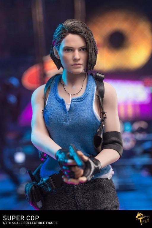 Master Team Toys (MT004) 1:6 Scale Jill Valentine Head Sculpt & Outfit ...