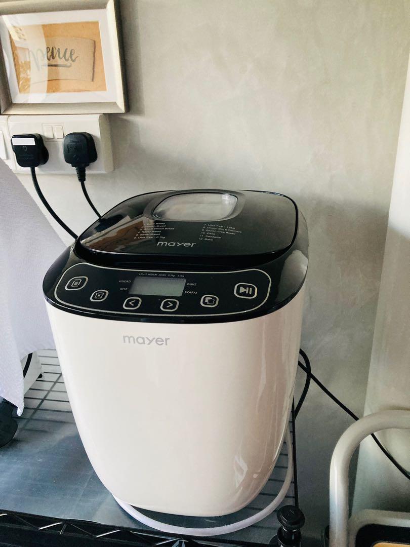Mayer 1kg Bread Maker MMBM446, TV & Home Appliances, Kitchen Appliances ...