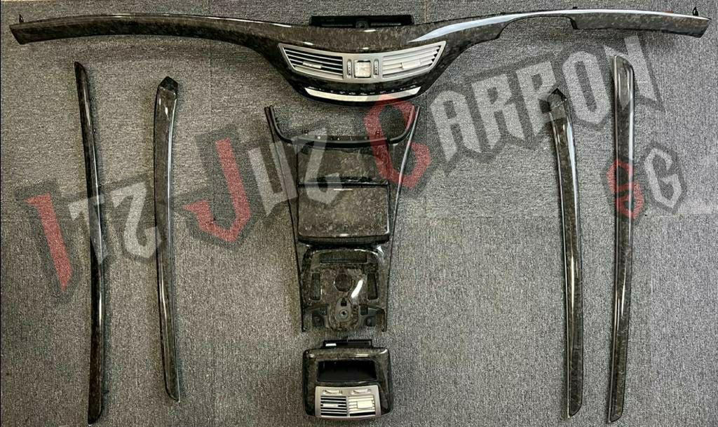 Mercedes W221 S300 Forged carbon fiber interior trim set, Car ...