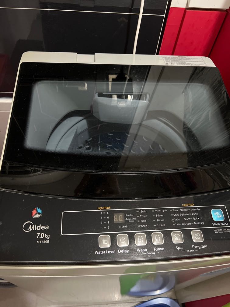 Midea 7kg MT750B, TV & Home Appliances, Washing Machines and Dryers on ...