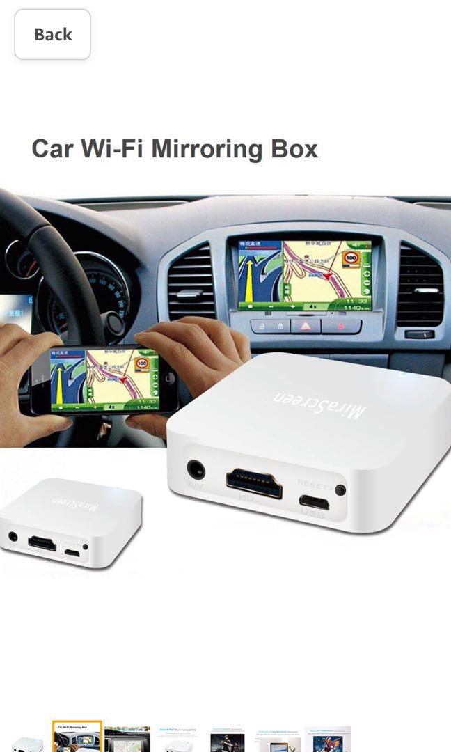 MiraScreen Projector Wifi Display Dongle Mirror Box 1080P Screen ...