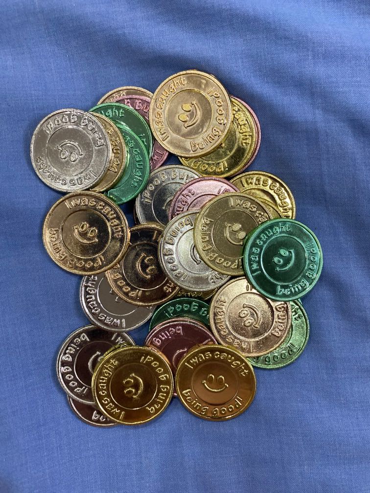 Motivational Reward Coins, Hobbies & Toys, Toys & Games on Carousell