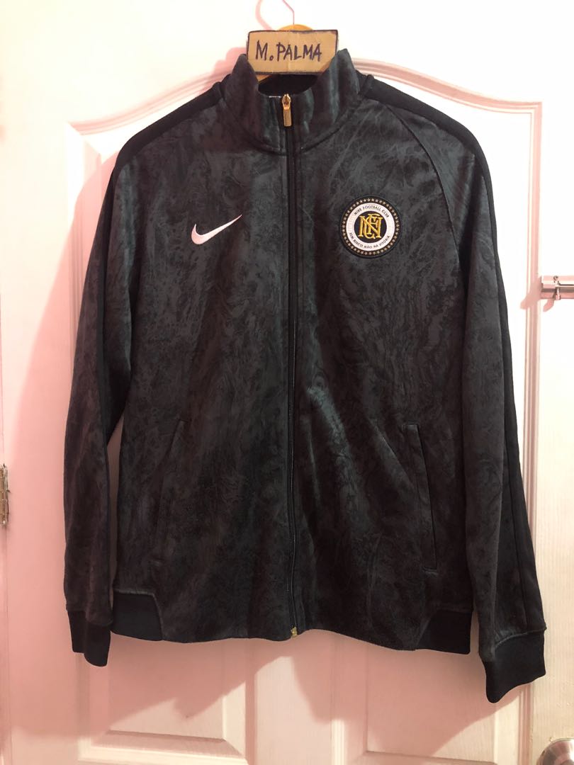 Nike fc football jacket red tag large 22x27, Men's Fashion, Coats ...