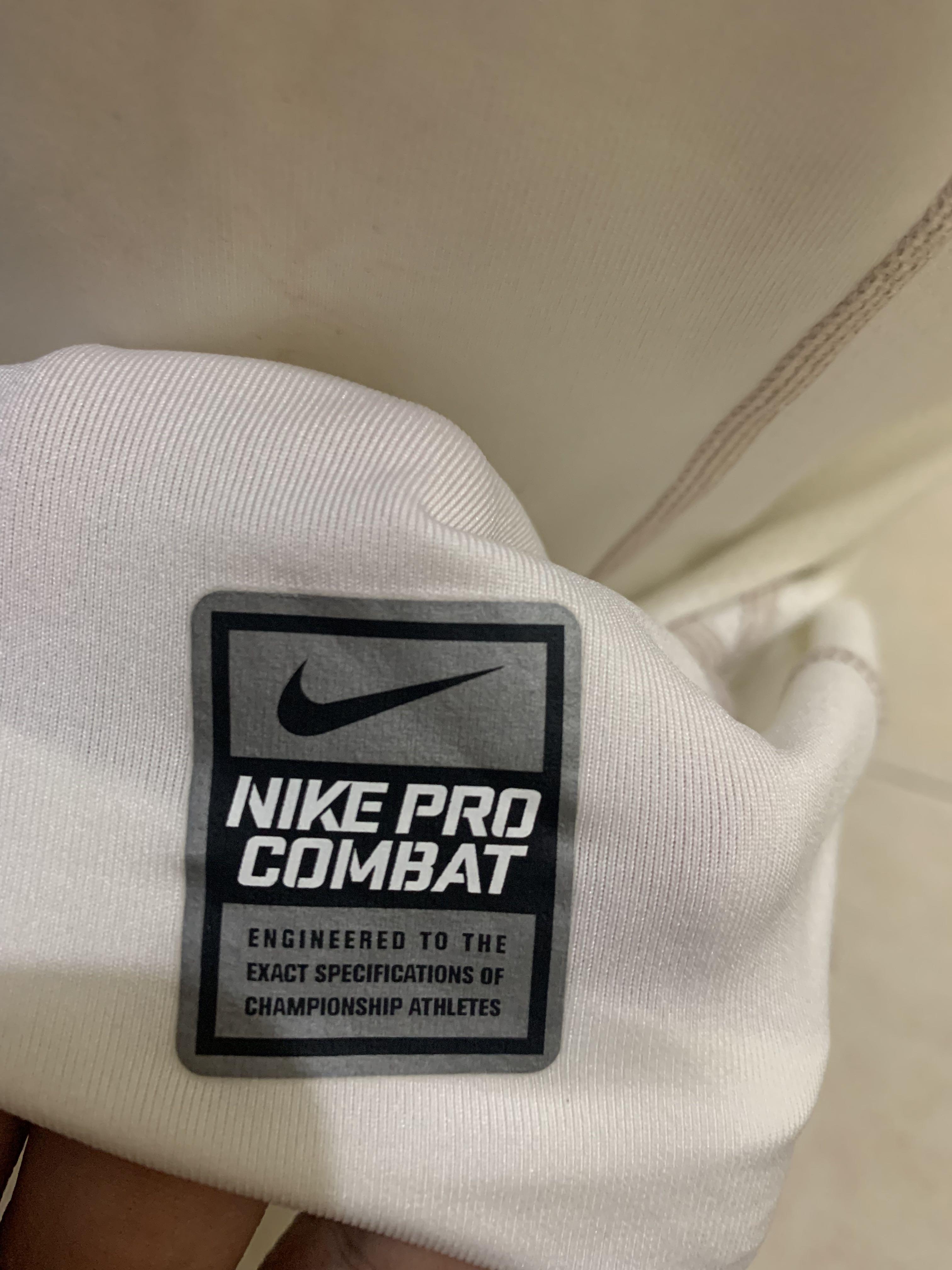 Nike pro combat sando, Men's Fashion, Activewear on Carousell