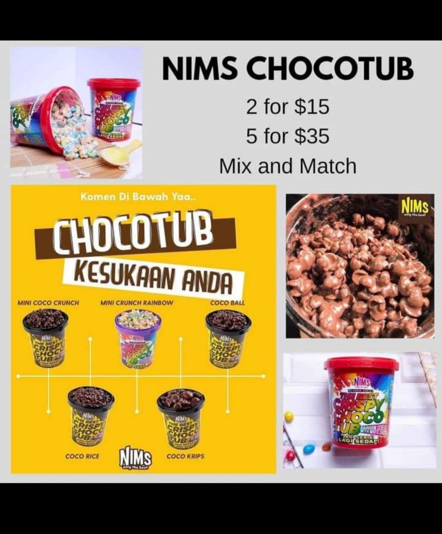 NIMS CHOCO JAR.., Food & Drinks, Local Eats on Carousell