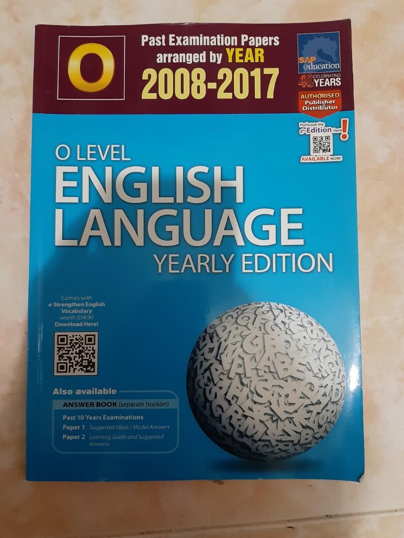 O Level English TYS, Hobbies & Toys, Books & Magazines, Assessment ...