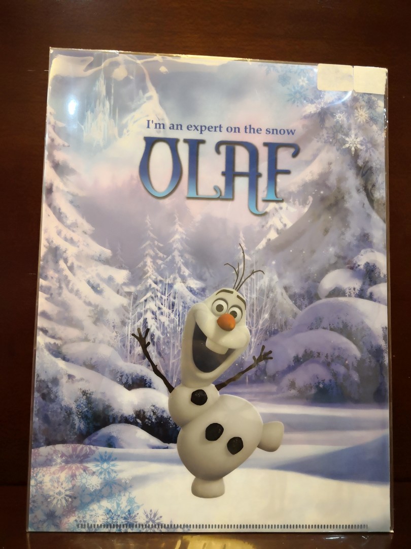 Olaf file folder, Hobbies & Toys, Stationary & Craft, Stationery ...