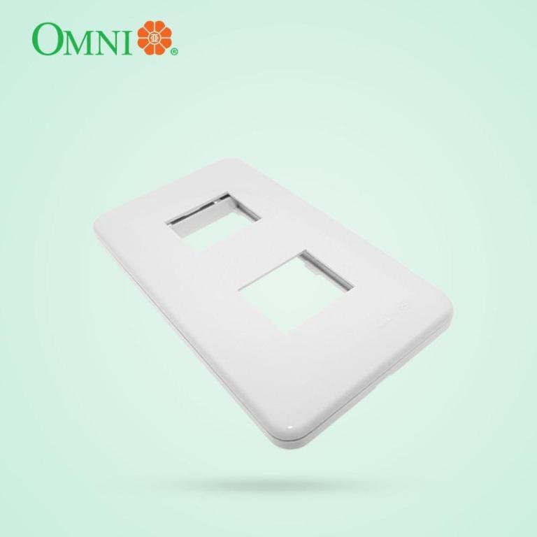 OMNI CONVENIENCE UNIVERSAL OUTLET W/ PLATE 1, 2 OR 3 GANG, TV & Home ...