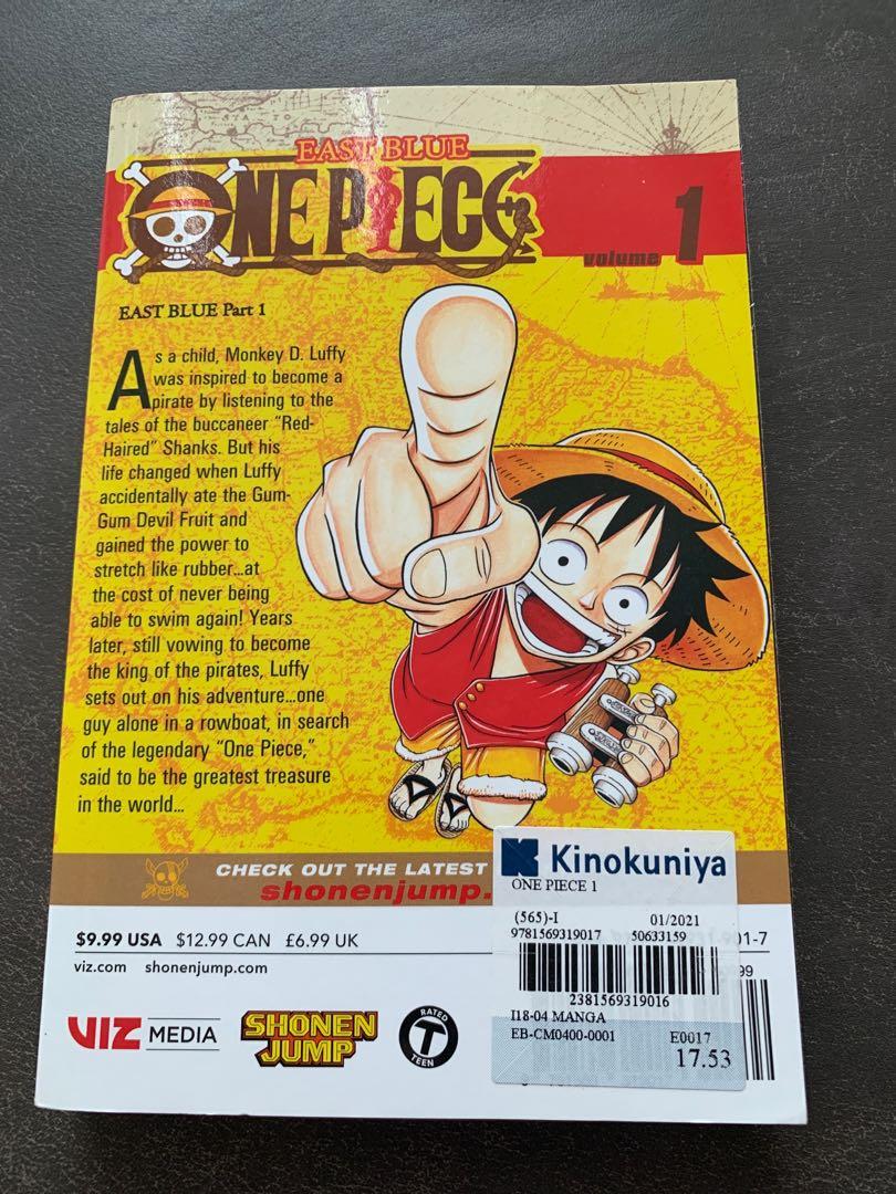 One piece Volume 1, Hobbies & Toys, Books & Magazines, Comics & Manga ...