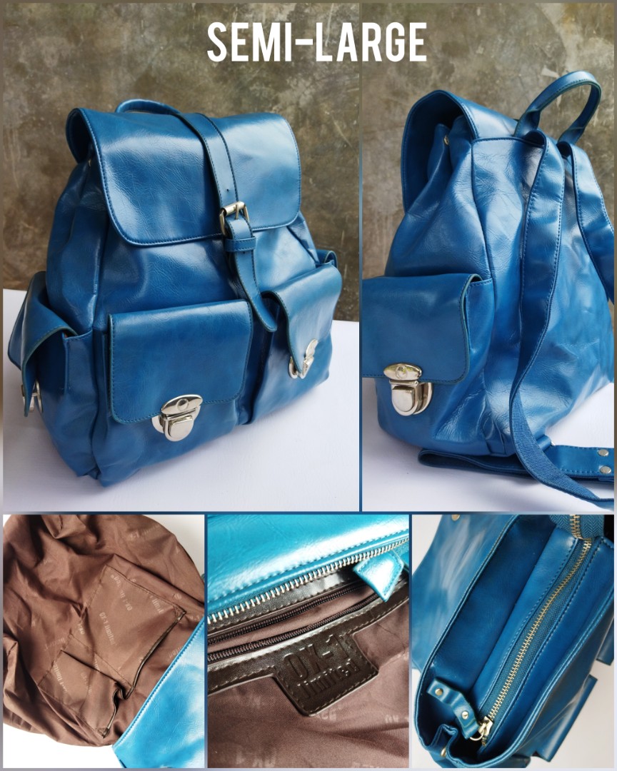 Ox-1 Limited Leather Backpack, Men's Fashion, Bags, Backpacks on Carousell