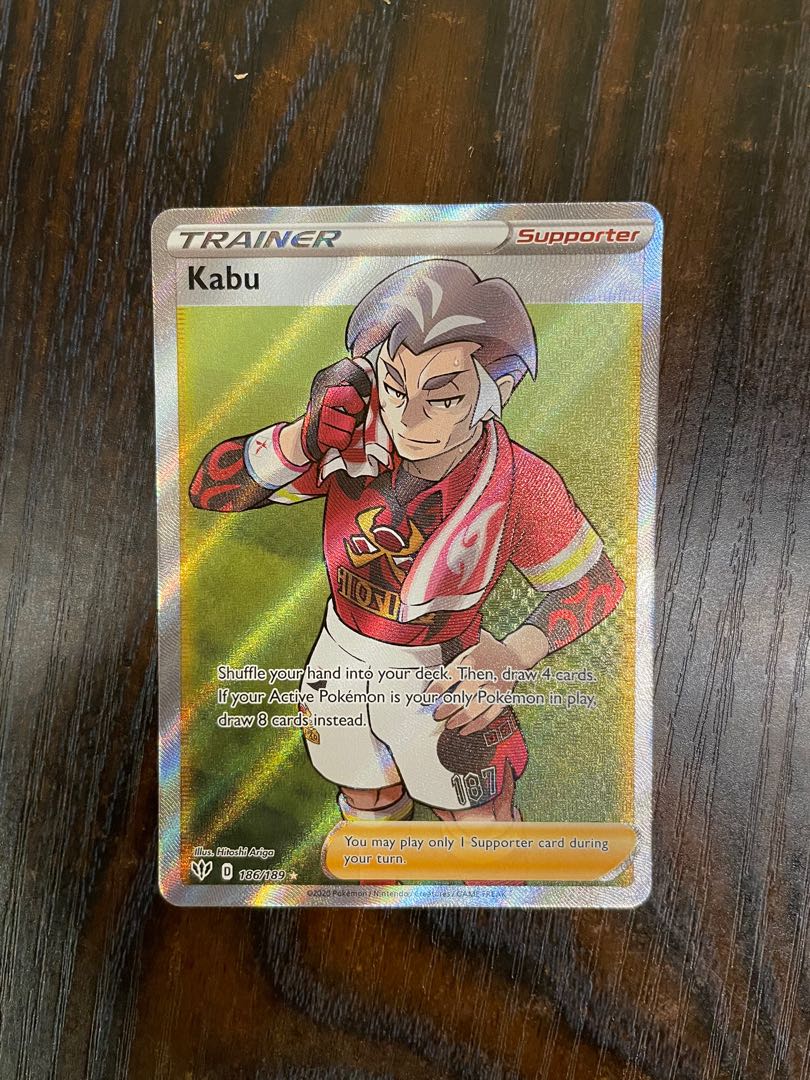 Pokemon Darkness Ablaze Kabu Full Art, Hobbies & Toys, Toys & Games on ...