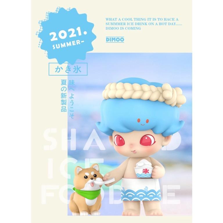 Popmart Dimoo Summer 2021 Little Japanese Foodie Boy with Shaved Ice ...