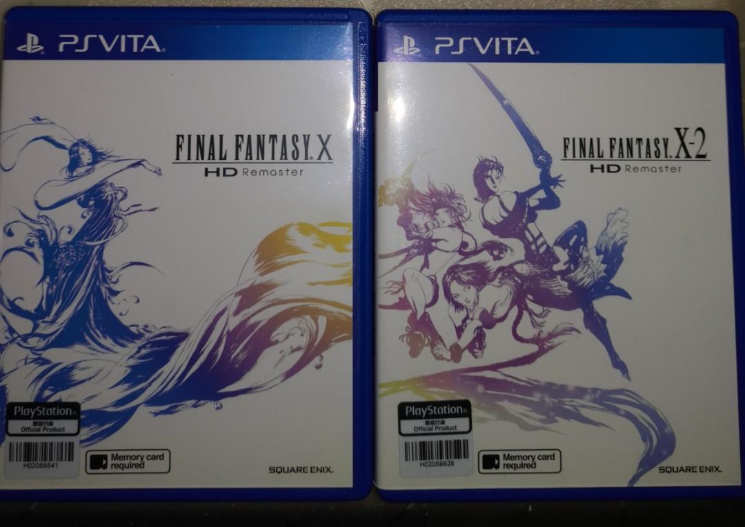PSV Final Fantasy X & X-2 HD Remaster, Video Gaming, Video Games ...