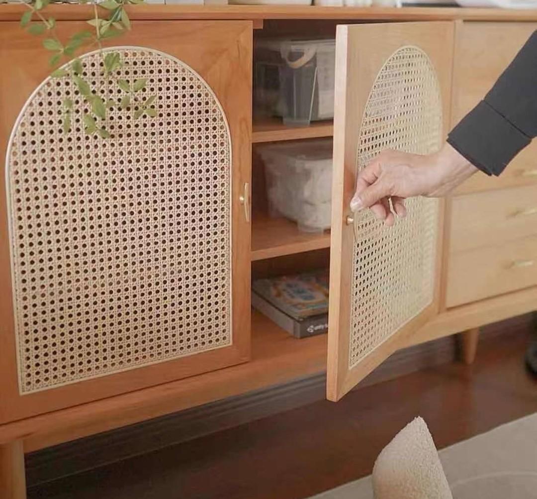 Rattan Arch Sideboard, Furniture & Home Living, Furniture, Shelves ...