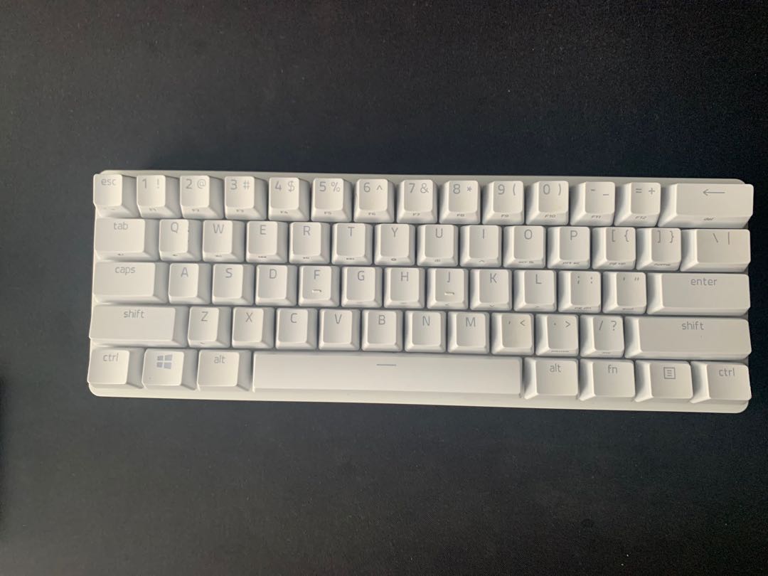 Razer huntsman mini white, Computers & Tech, Parts & Accessories ...