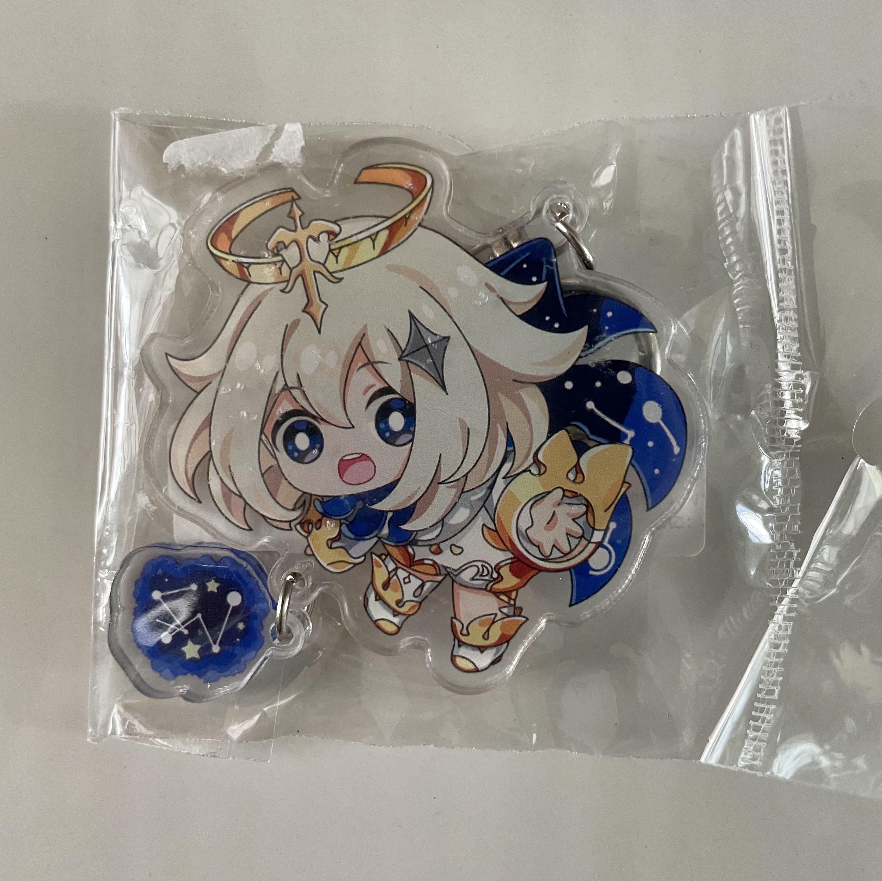 【Ready Stock】Genshin Impact Paimon keychain, Hobbies & Toys ...