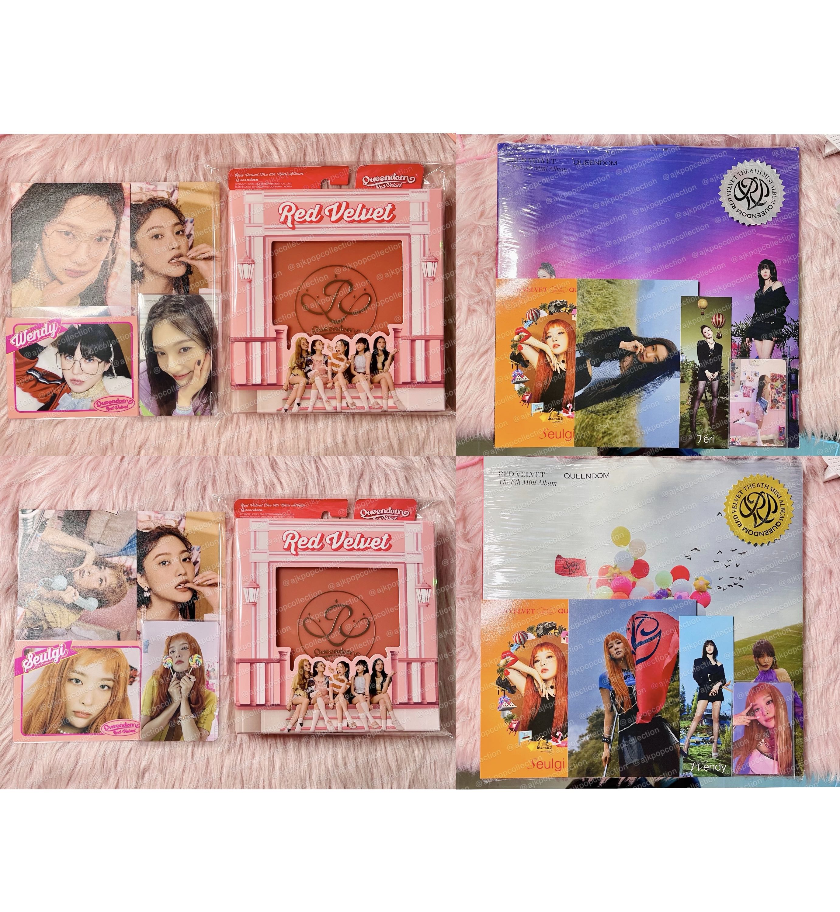 Red Velvet: Queendom Queens (Photobook Ver.) Irene,Seulgi,Wendy,Joy ...