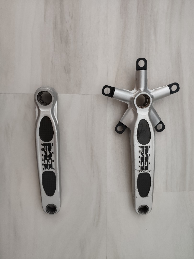 Retro Race Face Next LP carbon cranks, Sports Equipment, Bicycles ...