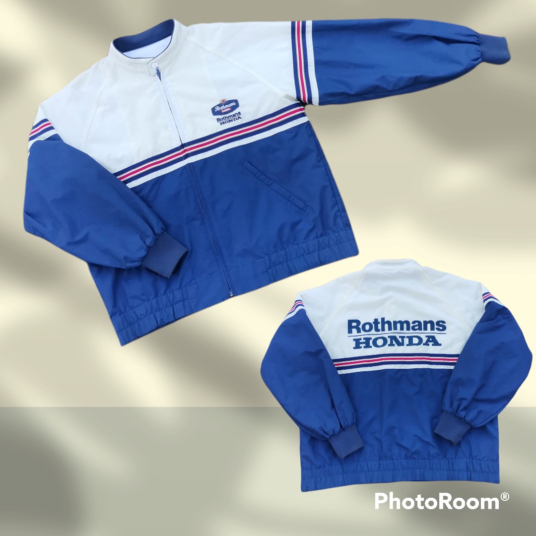 Rothmans Honda Racing Jacket, Men's Fashion, Coats, Jackets and ...